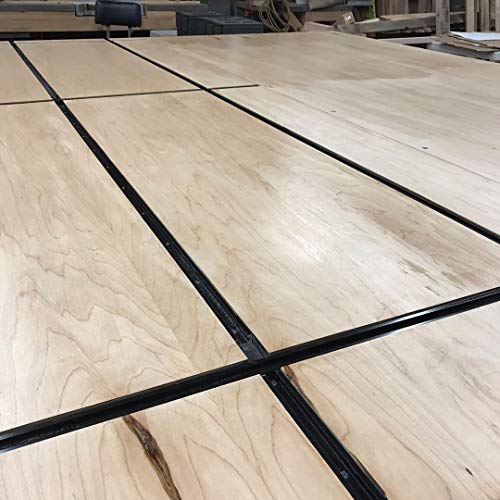 CLEAR STYLE T Track 4x48 Inch for Woodworking 2022 Double-Cut Jig Profile Universal T-Tracks with Predrilled Mounting Holes (48 Inch 4 Pack)