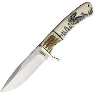 fixed blade scrimshaw mr440