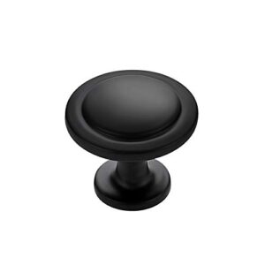 ravinte 30 pack 1-1/4 inch kitchen cabinet knobs drawer dresser knobs matte black zinc, drawer pulls door handles knobs