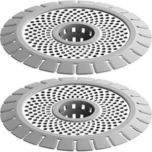 shower drain hair catcher/bathtub shower drain hair trap/strainer stainless steel drain protector