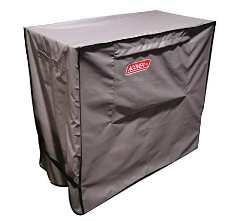 acoveritt Waterproof 80-100 Qt Rolling Cooler Cart Cover Fits Most Patio Ice Chest Party Cooler Upto 43L x 22W x 32H inch