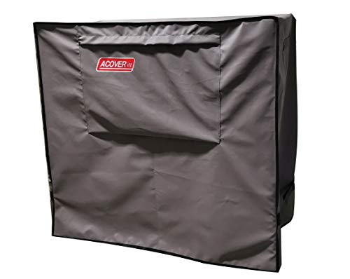 acoveritt Waterproof 80-100 Qt Rolling Cooler Cart Cover Fits Most Patio Ice Chest Party Cooler Upto 43L x 22W x 32H inch