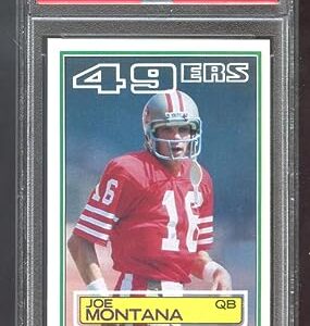 1983 Topps #169 Joe Montana San Francisco 49ers PSA 8 NM-MT Graded Football Card