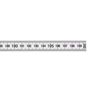 uxcell Folding Ruler 2 Meters 10 Fold Metric Measuring Tool ABS for Woodworking Engineer White