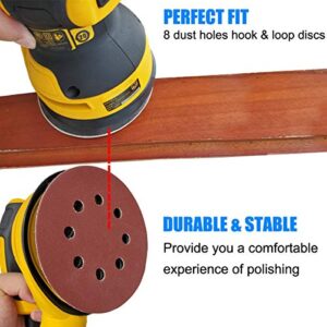 5 Inch 8 Hole Sander Replacement Pad for DeWalt - Fit DW4388, DW421, DW423, D26451/K, D26453 Orbital Sander