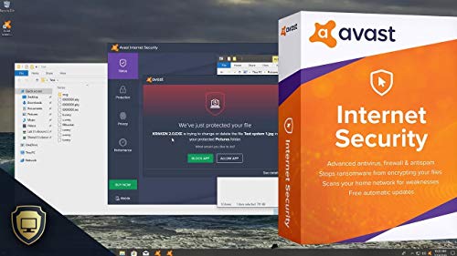 Avast Internet Security 2-Year | 1-PC | Electronic Delivery | Product Key & Download Link Sent Via Amazon Message Center | No CD or DVD will be sent by mail |