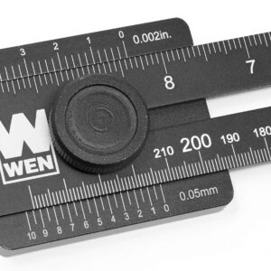 WEN ME251R 10-Inch Aluminum Offset Marking Gauge and Layout Tool with Laser-Etched Scale