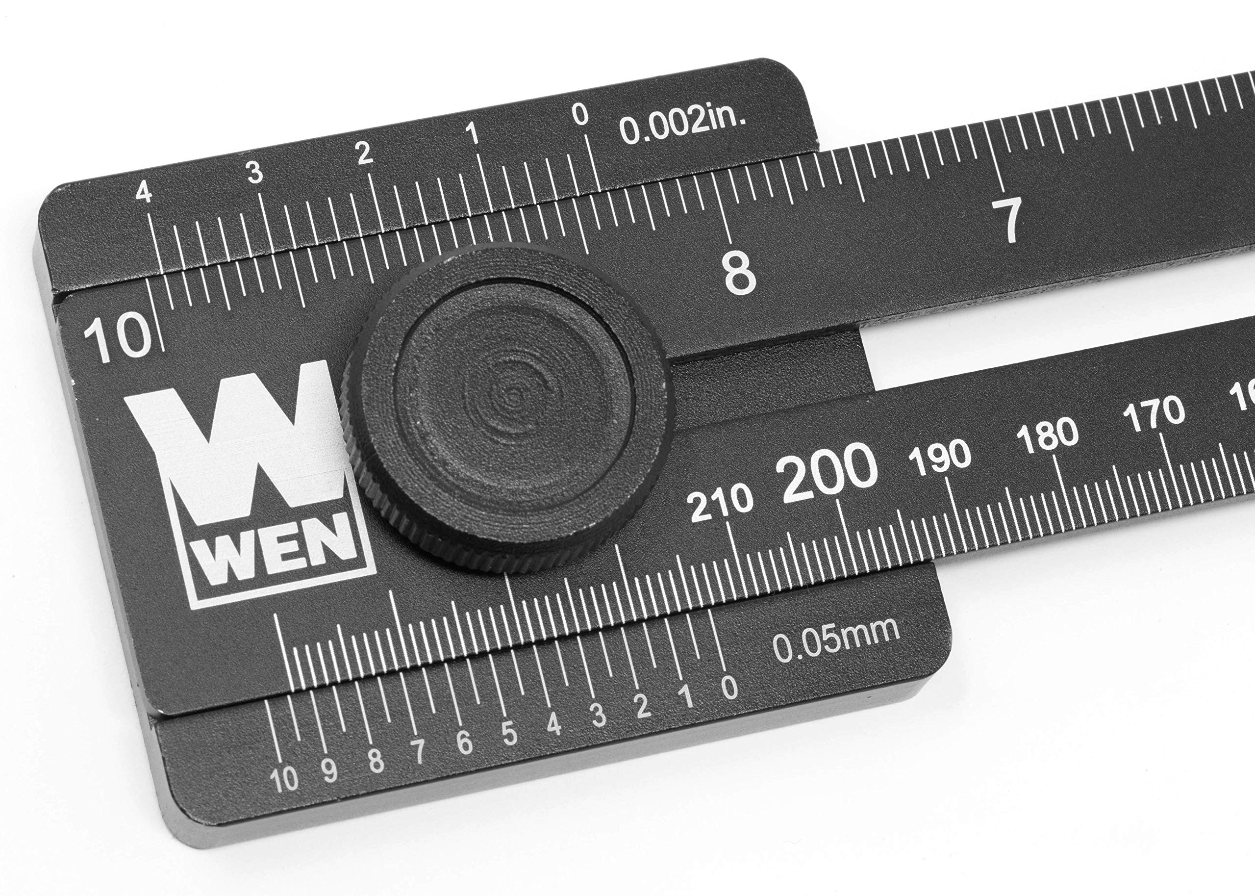 WEN ME251R 10-Inch Aluminum Offset Marking Gauge and Layout Tool with Laser-Etched Scale