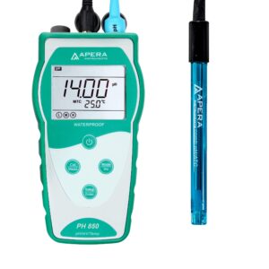 apera instruments value series ph850 portable handheld ph meter kit (ai5510)