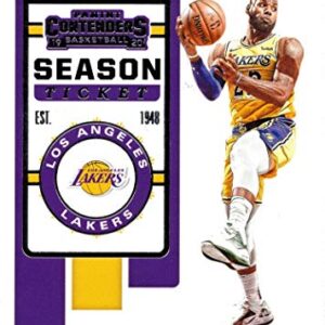 2019-20 Panini Contenders #70 Lebron James Los Angeles Lakers Basketball Card