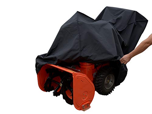 Comp Bind Technology Black Nylon Cover for Troy-Bilt 26'' Two Stage Gas Snow Blower Machine, Weather Resistant Cover Dimensions 27.5''W x 49''D x 33''H LLC