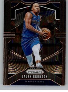 2019-20 prizm nba #78 jalen brunson dallas mavericks official panini basketball trading card