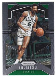 2019-20 prizm nba #21 bill russell boston celtics official panini basketball trading card