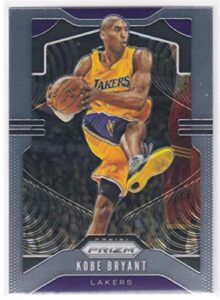 2019-20 prizm nba #8 kobe bryant los angeles lakers official panini basketball trading card