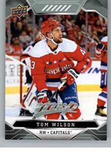 2019-20 upper deck mvp hockey #120 tom wilson capitals