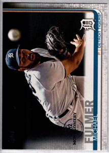 2019 topps 582 montgomery club #173 michael fulmer detroit tigers baseball card