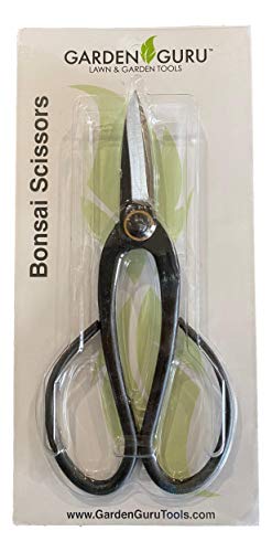 Garden Guru Professional Bonsai Scissors 200mm - Traditional Butterfly Bonsai Pruner Shear for Precise Trimming Pruning and Deadheading of Flowers Plants, Japanese Bonsai Garden Tools