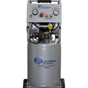 California Air Tools 10020AC Ultra Quiet & Oil-Free 2.0 Hp, 10.0 Gal. Aluminum Tank Air Compressor