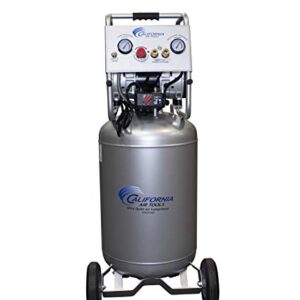 California Air Tools 20020AD Ultra Quiet & Oil-Free Air Compressor 2.0 Hp, 20.0 Gal. Steel Tank Air Compressor with Automatic Drain Valve