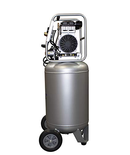 California Air Tools 20020AD Ultra Quiet & Oil-Free Air Compressor 2.0 Hp, 20.0 Gal. Steel Tank Air Compressor with Automatic Drain Valve