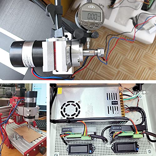 Daedalus CNC Brushless Spindle Motor Kit, 500w, ER11, 48V DC, 12000RPM