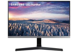 samsung business sr35 series 22-inch fhd 1080p computer monitor, 75hz, ips panel, hdmi, vga (d-sub), vesa compatible, 3-sided border-less (ls22r350fhnxza)