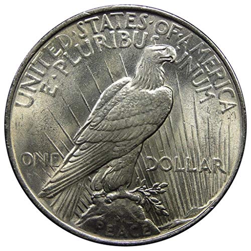 1922 P BLAZING 1922 GEM U.S. SILVER"PEACE" DOLLAR! BUY 2 ALSO GET SCARCER 1924! AN AMERICAN ICON! $1 Between Brilliant and Gem Uncirculated