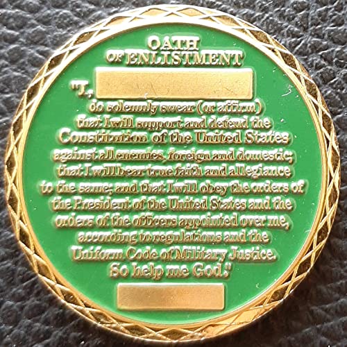 Junk and Disorderly, AZ US Army Oath of Enlistment Challenge Coin