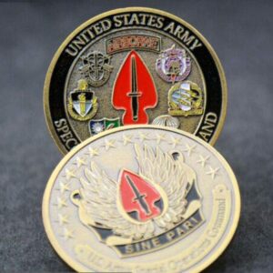 Junk and Disorderly, AZ US Army SOCOM Special Operations Command Special Forces Ranger Challenge Coin