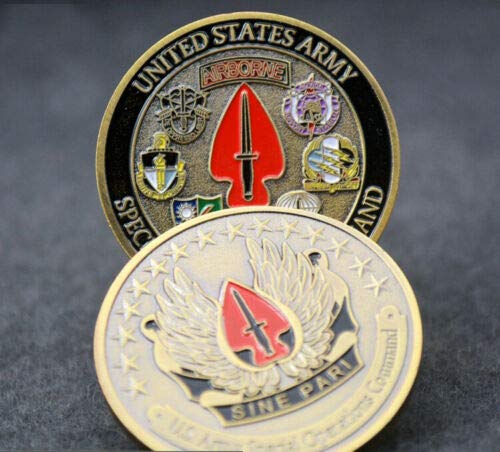 Junk and Disorderly, AZ US Army SOCOM Special Operations Command Special Forces Ranger Challenge Coin