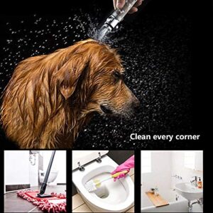 Nosame® Shower Head Ⅲ，High Pressure Water Saving 3 Mode with ON/Off Pause Function Spray Filter Filtration RV Handheld Showerheads 1.6 GPM for Dry Skin & Hair Spa