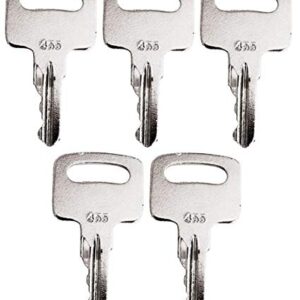 5 Pack Keys for Genie, Skyjack, Snorkel, Terex, Vermeer, Upright Lifts 104466, 455 (5)