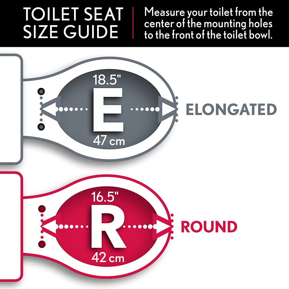 Bemis Assurance 3" Raised Toilet Seat with Clean Shield & Support Arms, Elongated, White