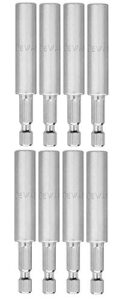 dewalt dw2045b 3" magnetic replacement, screwgun bit tip holder #619773-02 (8 pack)