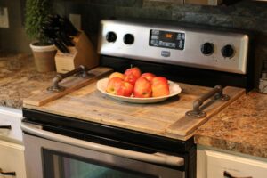 farmhouse stove top cover | noodle board | 6 colors!