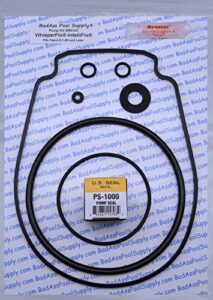 badass pool supply o-ring rebuild repair kit for pentair whisperflo/intelliflo, black gasket, for pumps built 2-1-2008 and later. this includes the #1 choice of shaft seals from us seal mfg.