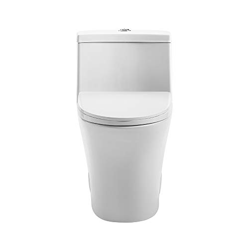 Swiss Madison SM-1T128 Bastille One Piece Elongated Dual Flush Toilet