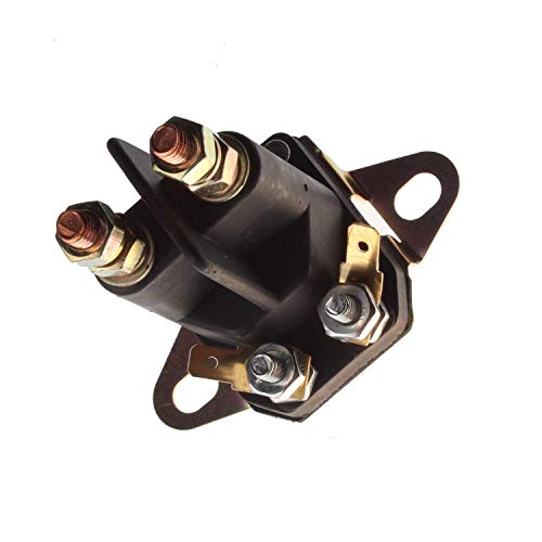 FridayParts 12V Universal Relay Solenoid 4 Post Plow Compatible for Western Fisher Meyers Snowplow Blade Replacement