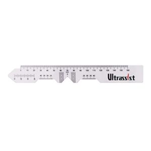 ultrassist pupillometers for measuring pupillary distance (pd), transparent pd ruler, essential tool for single pd or dual pd measurement