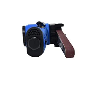 Air pneumatic power Belt Sander Free Speed: 17,000 RPM, Size: 1/2" x 18", comes with 1 piece of #80, 100, 120 sandpaper, (Sumake ST-BS110E))