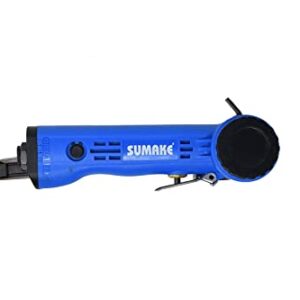 Air pneumatic power Belt Sander Free Speed: 17,000 RPM, Size: 1/2" x 18", comes with 1 piece of #80, 100, 120 sandpaper, (Sumake ST-BS110E))