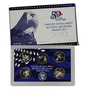 1999 S - 2009 S All 56 Proof State & Territory Quarters Complete Set With Boxes and COA Proof Proof