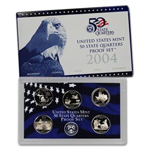 1999 S - 2009 S All 56 Proof State & Territory Quarters Complete Set With Boxes and COA Proof Proof