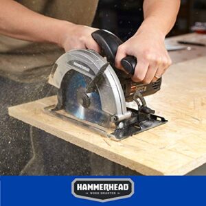 Hammerhead 12-Amp 7-1/4 Inch Circular Saw with Saw Blade – HACS120