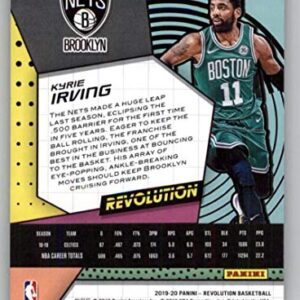 2019-20 Revolution Basketball #10 Kyrie Irving Brooklyn Nets Official NBA Trading Card From Panini America