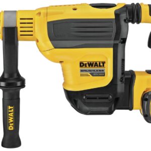 DEWALT 60V SDS MAX Rotary Hammer Drill, Cordless, 1 3/4 in., (2) Batteries (DCH614X2)