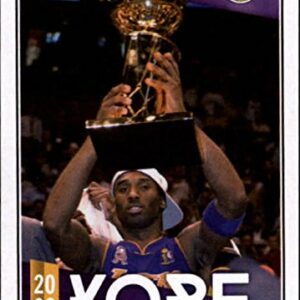 2015-16 Panini Stickers #477 Kobe Bryant Championship 3 NBA Basketball Trading Card