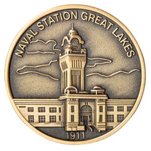 Naval Station Great Lakes Challenge Coin