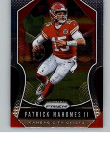 football nfl 2019 panini prizm #210 patrick mahomes ii chiefs