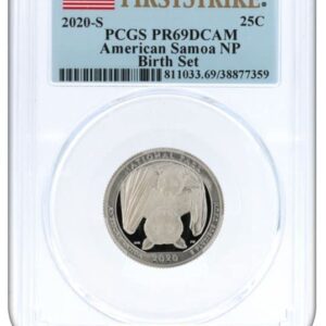 2020 S American The Beautiful Quarter PCGS PR-69